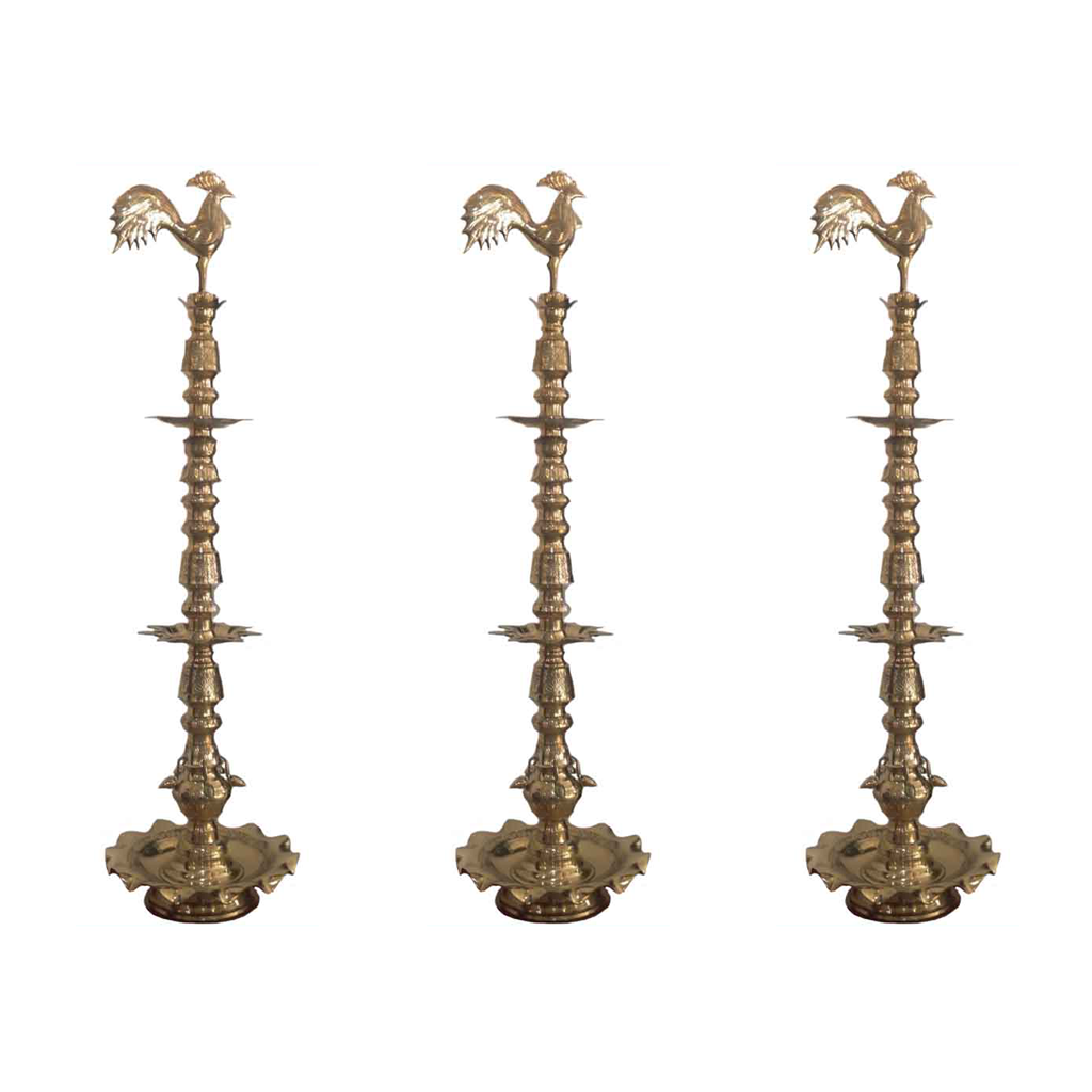 5 Feet Traditional Oil Lamp For Rent